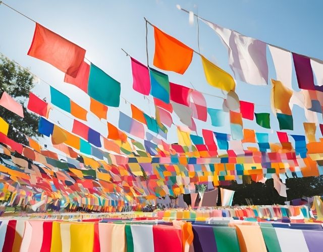 ¿Qué es una bandera y qué representa? Colores y corazones